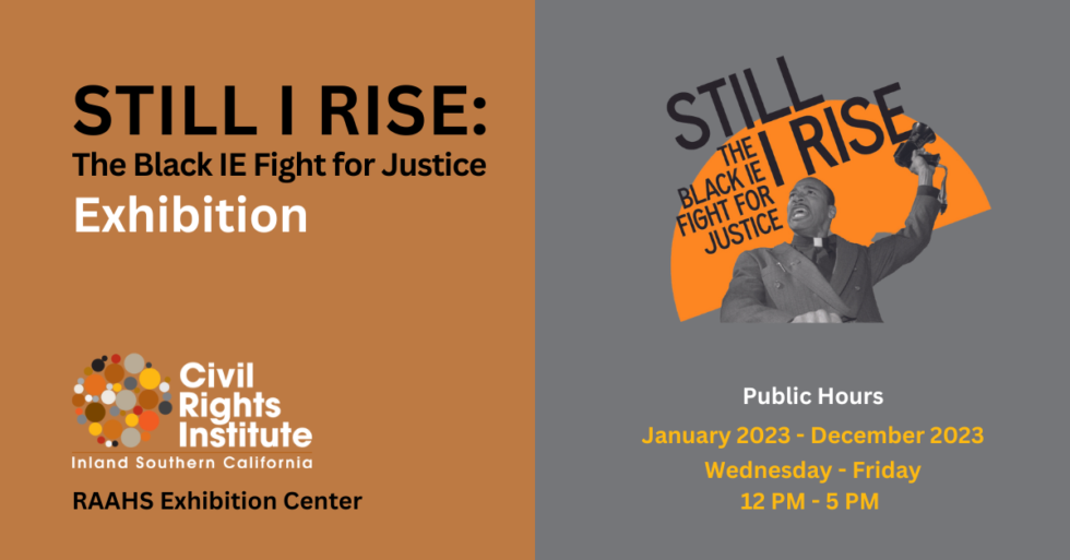 Still I Rise: The Black IE Fight For Justice – Public Hours | Civil ...